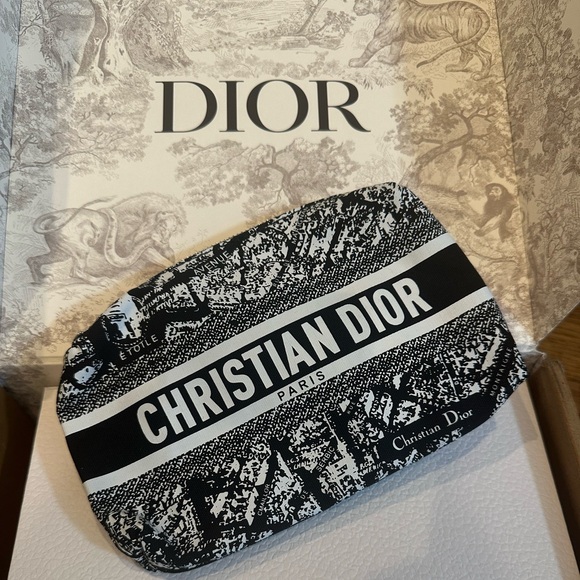 Dior | Bags | Dior Beauty Plan De Paris Map Makeup Pouch | Poshmark